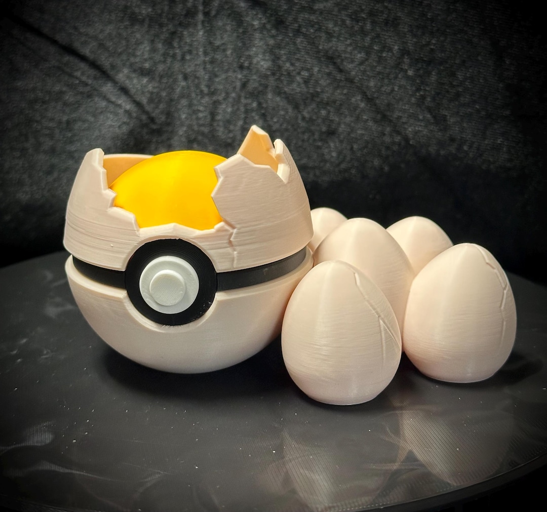 3D Printed Exeggcute Poke Ball - Etsy
