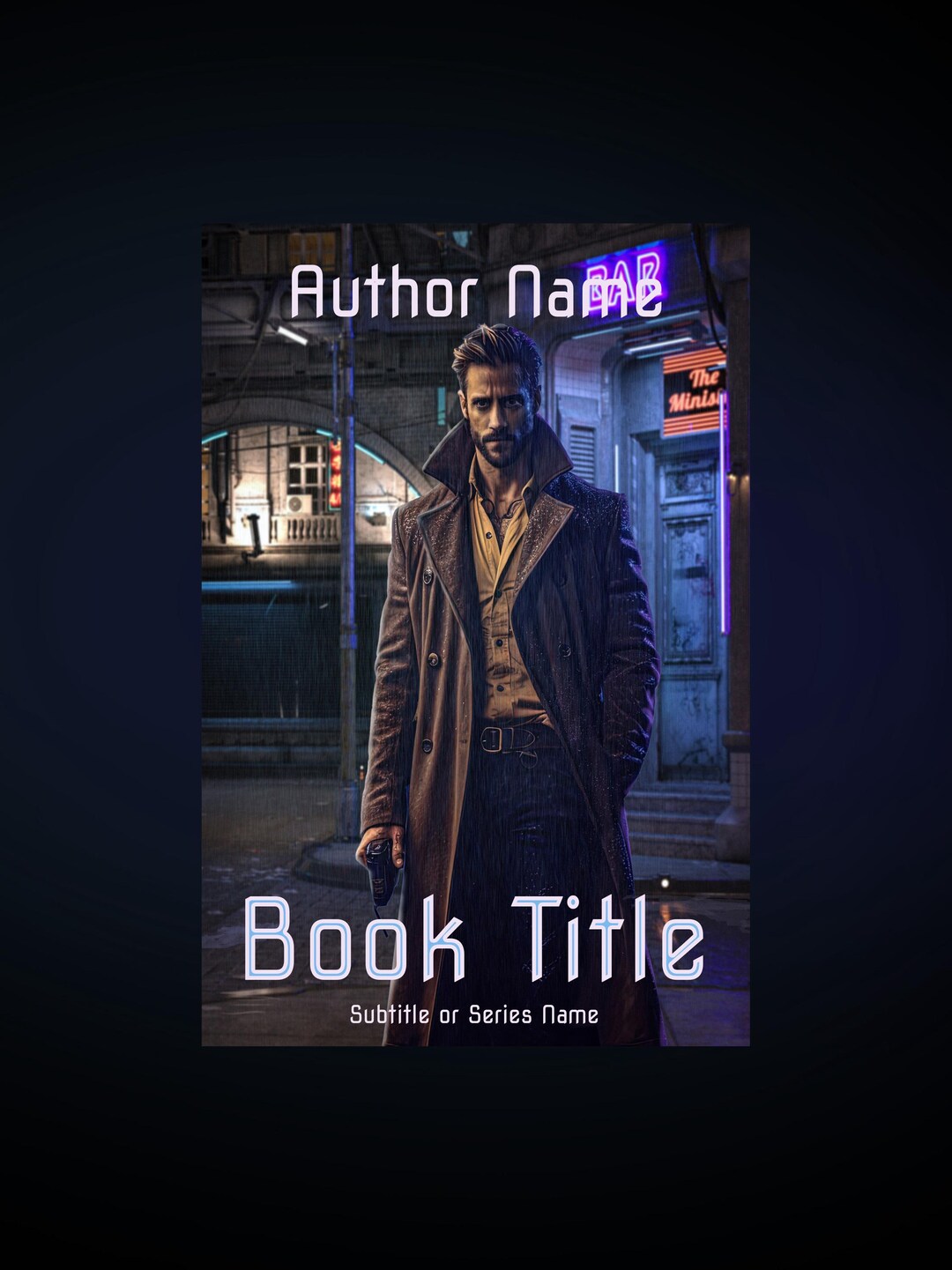 Blade Runner Fantasy Book Cover Design | Premade Ebook Cover for Self ...
