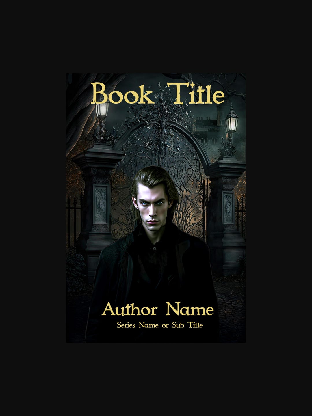 Vampire Dream Fantasy Book Cover Design | Premade Ebook Cover for Self ...