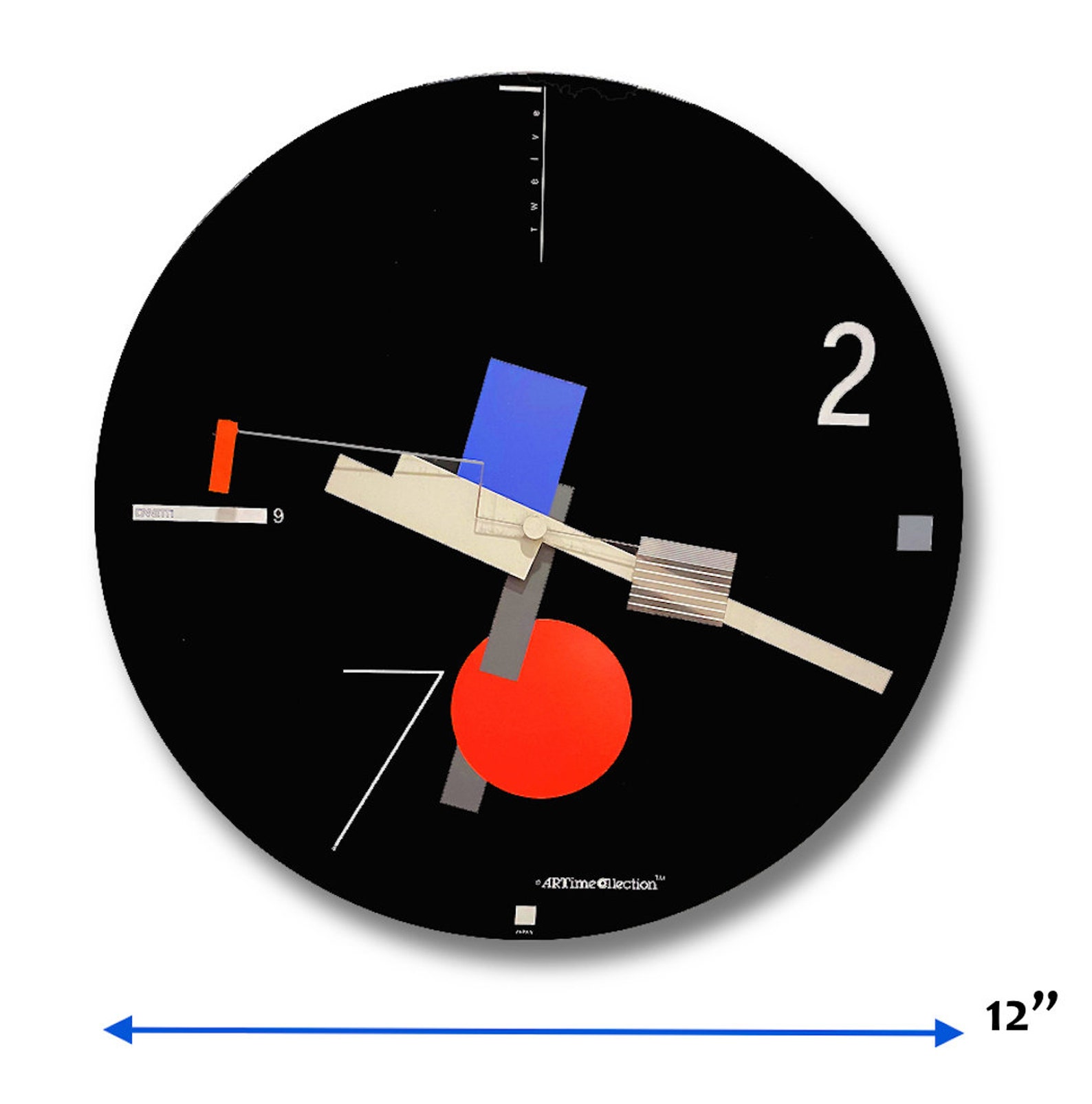 MEMPHIS MILANO Wall Clock by Nicolaï Canetti • for Arttime 1984 • EX ...