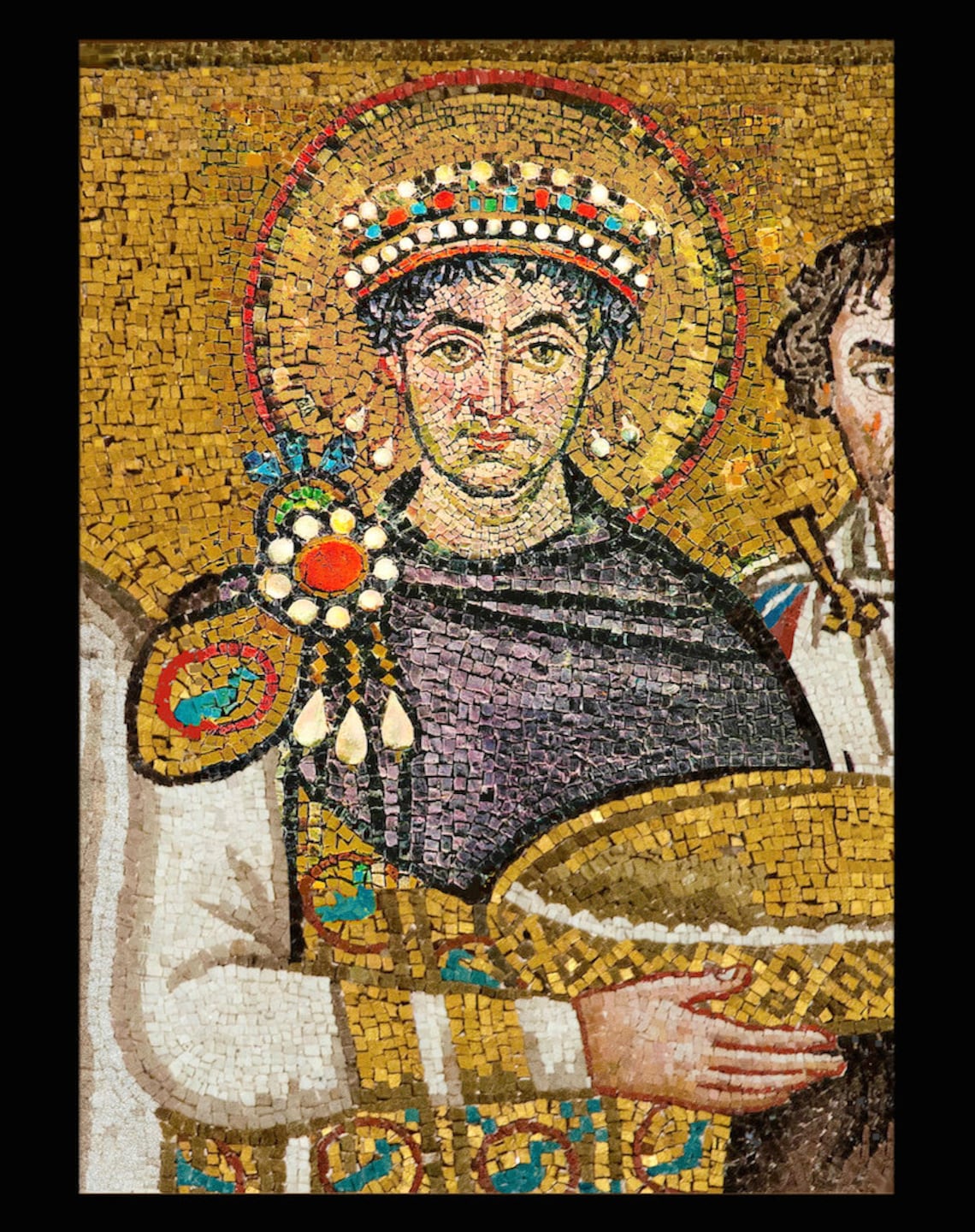 JUSTINIAN & THEODORA Portrait Prints of the Iconic Ravenna - Etsy