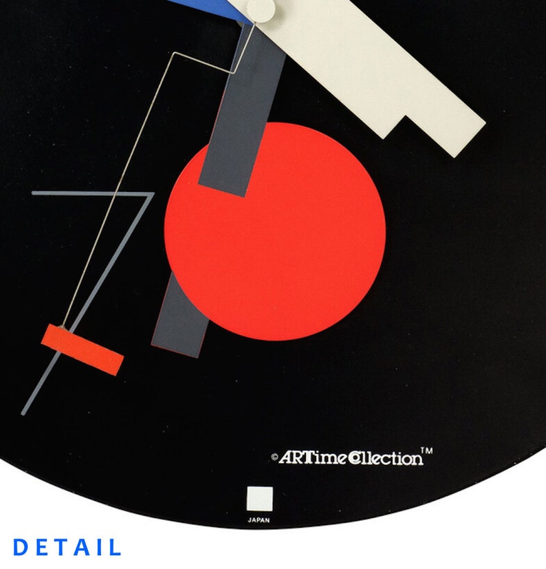 MEMPHIS MILANO Wall Clock by Nicolaï Canetti • for Arttime 1984 • EX ...