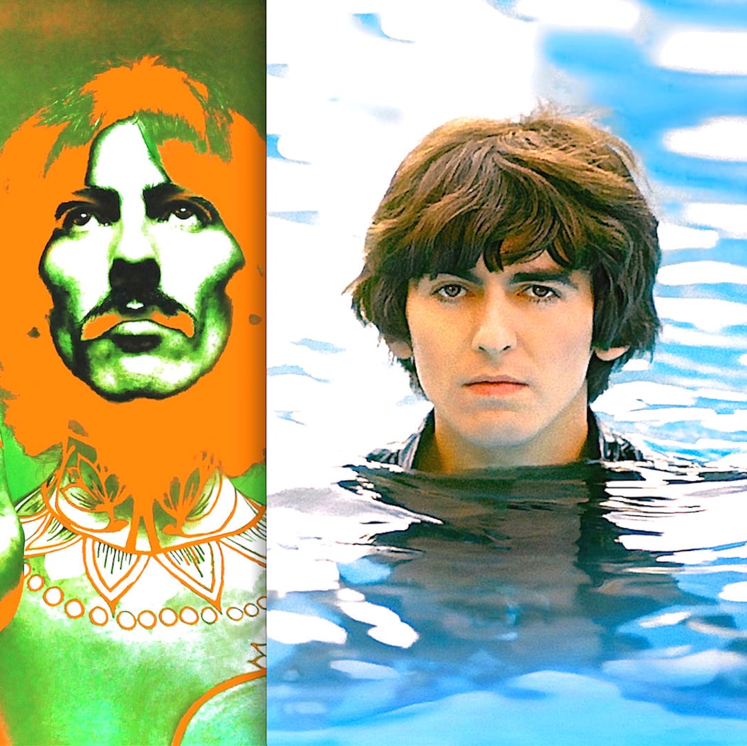 GEORGE HARRISON Classic High Quality Portrait Poster Print Replicas ...