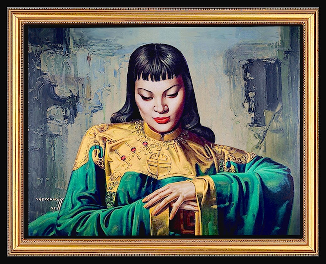 LADY of THE ORIENT • (1953) • the Rare, Classic 8x10" Reproduction by ...