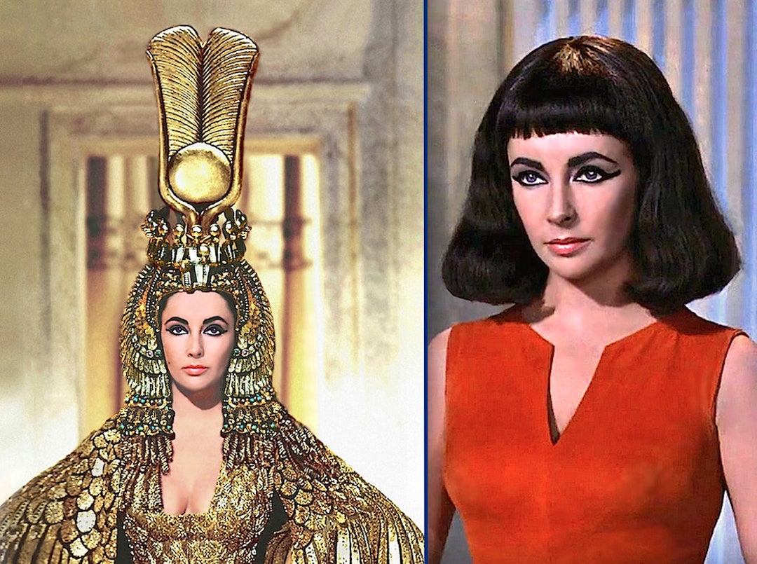 ELIZABETH TAYLOR as CLEOPATRA Rare, Classic 1963 Portrait Prints on ...