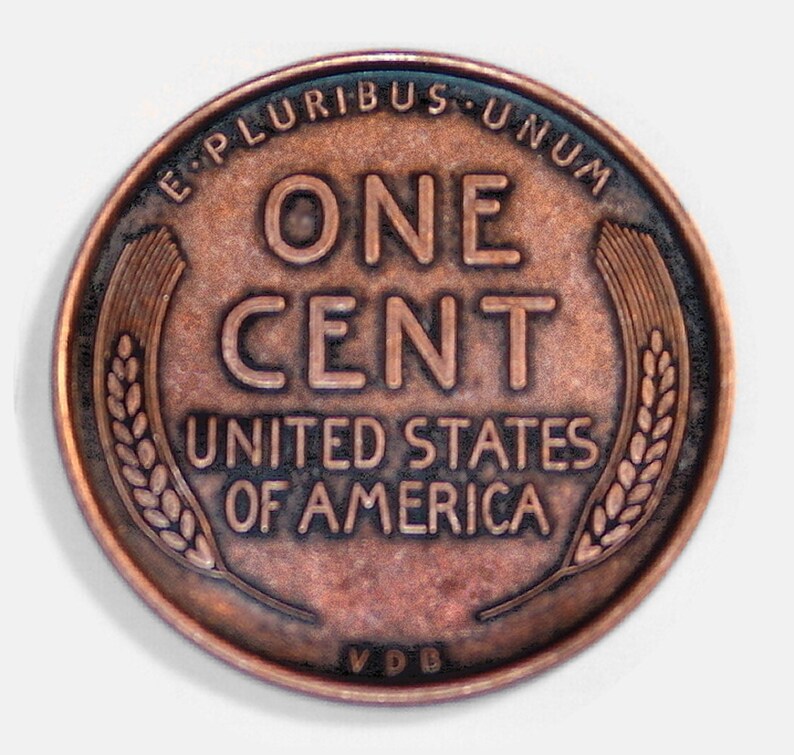 1972 Lincoln Penny BIG 3 COIN Trinket and Stash Box. | Etsy