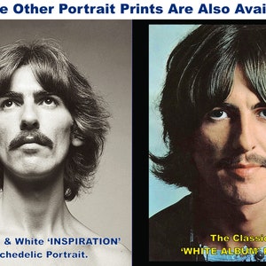 GEORGE HARRISON Classic High Quality Portrait Poster Print - Etsy