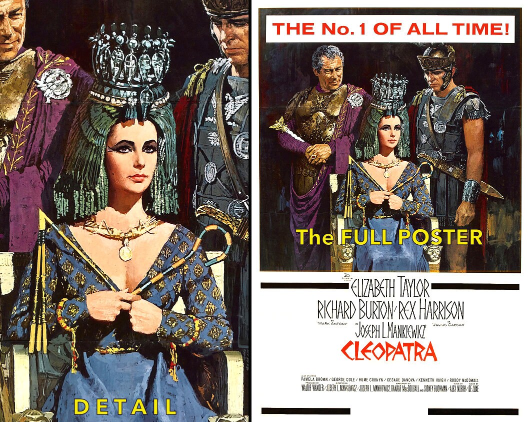 CLEOPATRA • the CLASSIC #1 Poster • A High Quality Replica, Printed on ...