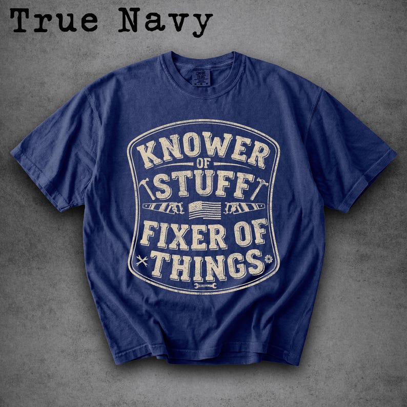Comfort Colors® Mechanic Shirt, Knower of Stuff Fixer of Things Tee ...