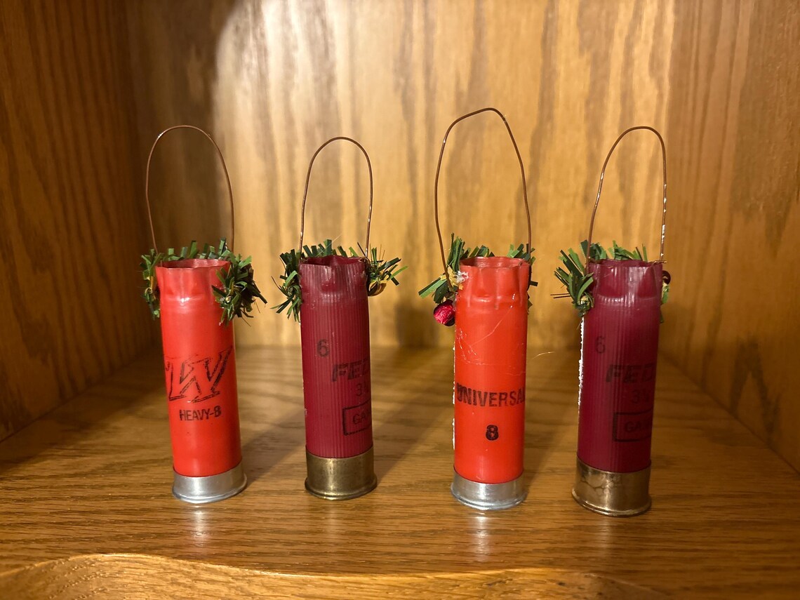 Shotgun Shell Santa Christmas Ornament - Etsy