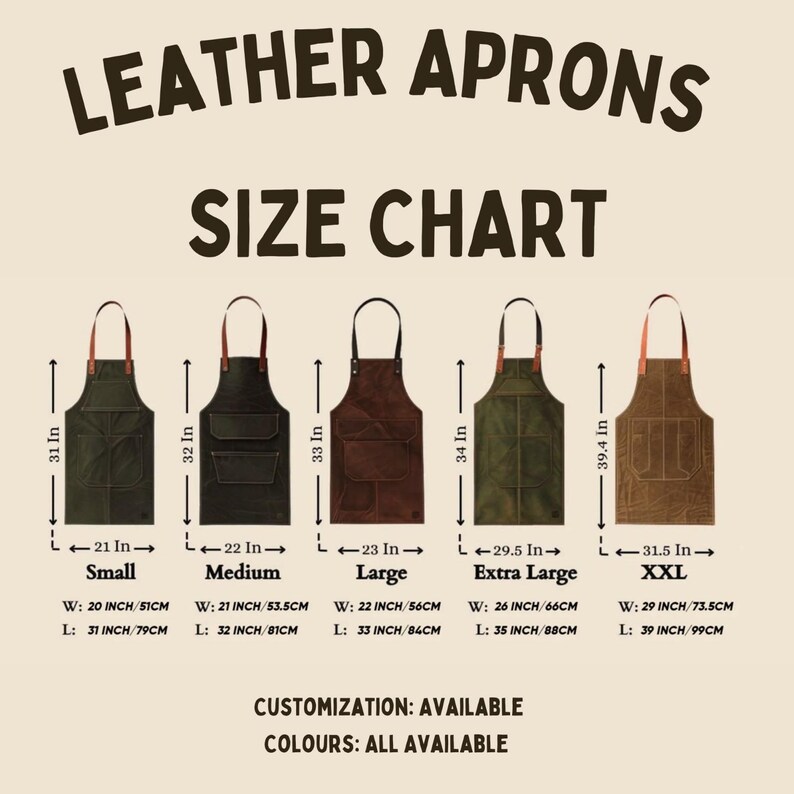 Maroon Leather Barber Apron, Adjustable Straps, Personalized Gift - Etsy