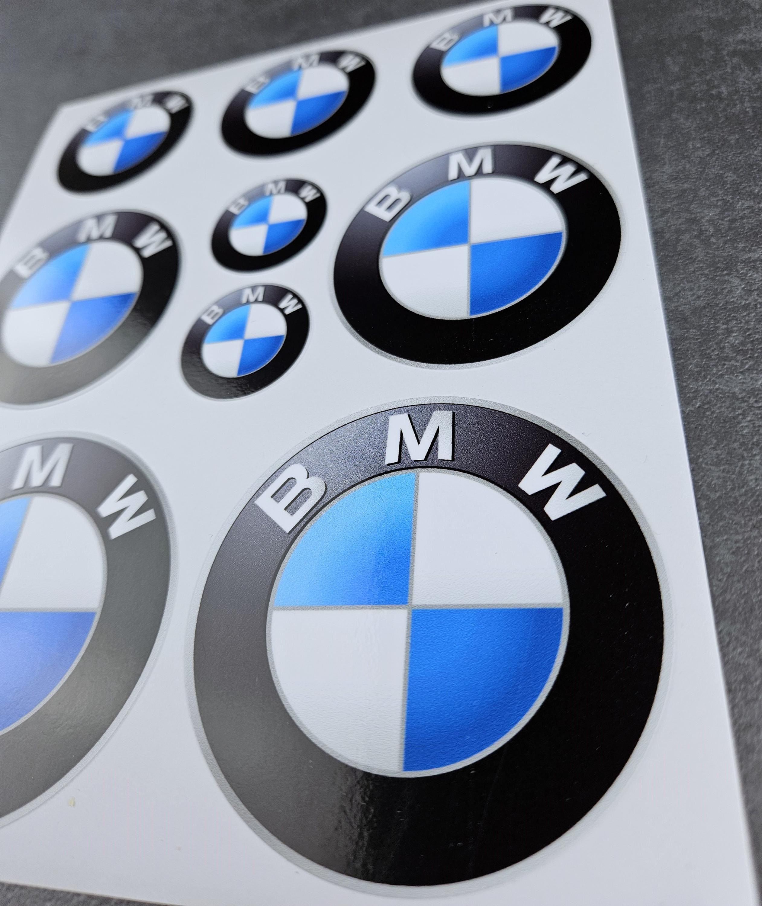 BMW Sticker Set | Premium Vinyl Decals | BMW Logo Stickers Pack ...