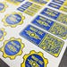 Vault-tec Sticker Set | Asset Tags | Premium Vinyl Decals | Waterproof ...
