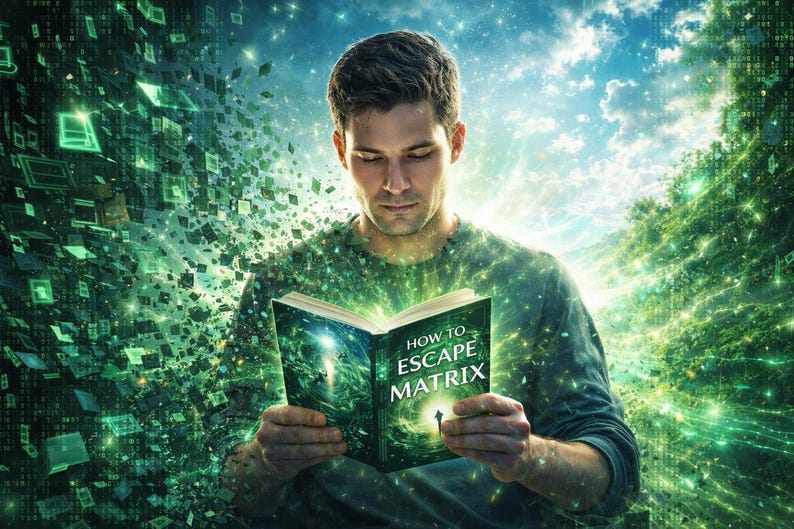 How to Escape the Matrix. A Psychological & Spiritual Guide to Breaking ...