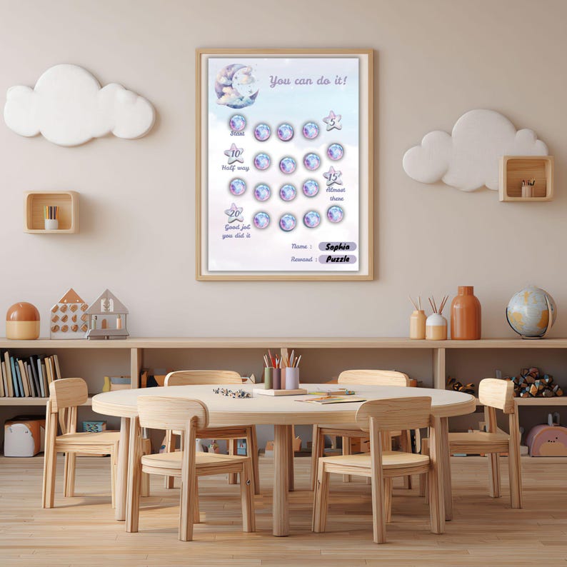 Reward Chart Printable Behavior Chart for Children Chore Chart Positive ...