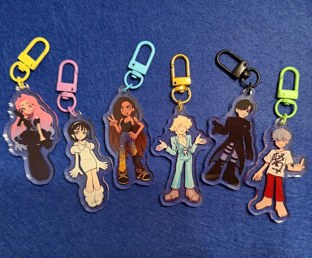 Alien Stage Keychains - Etsy