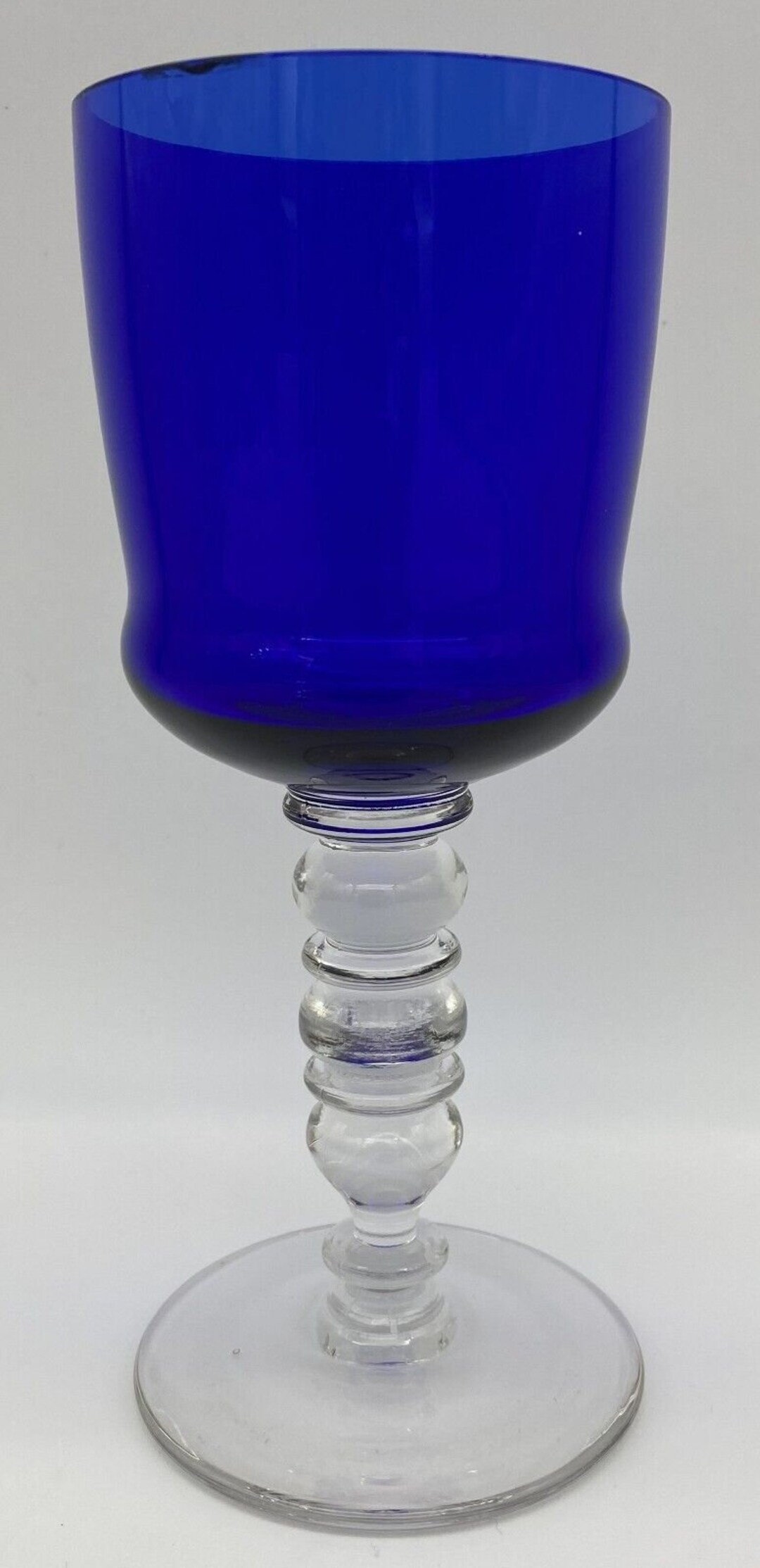 Bryce 625 Cobalt Blue Water Goblet - Etsy