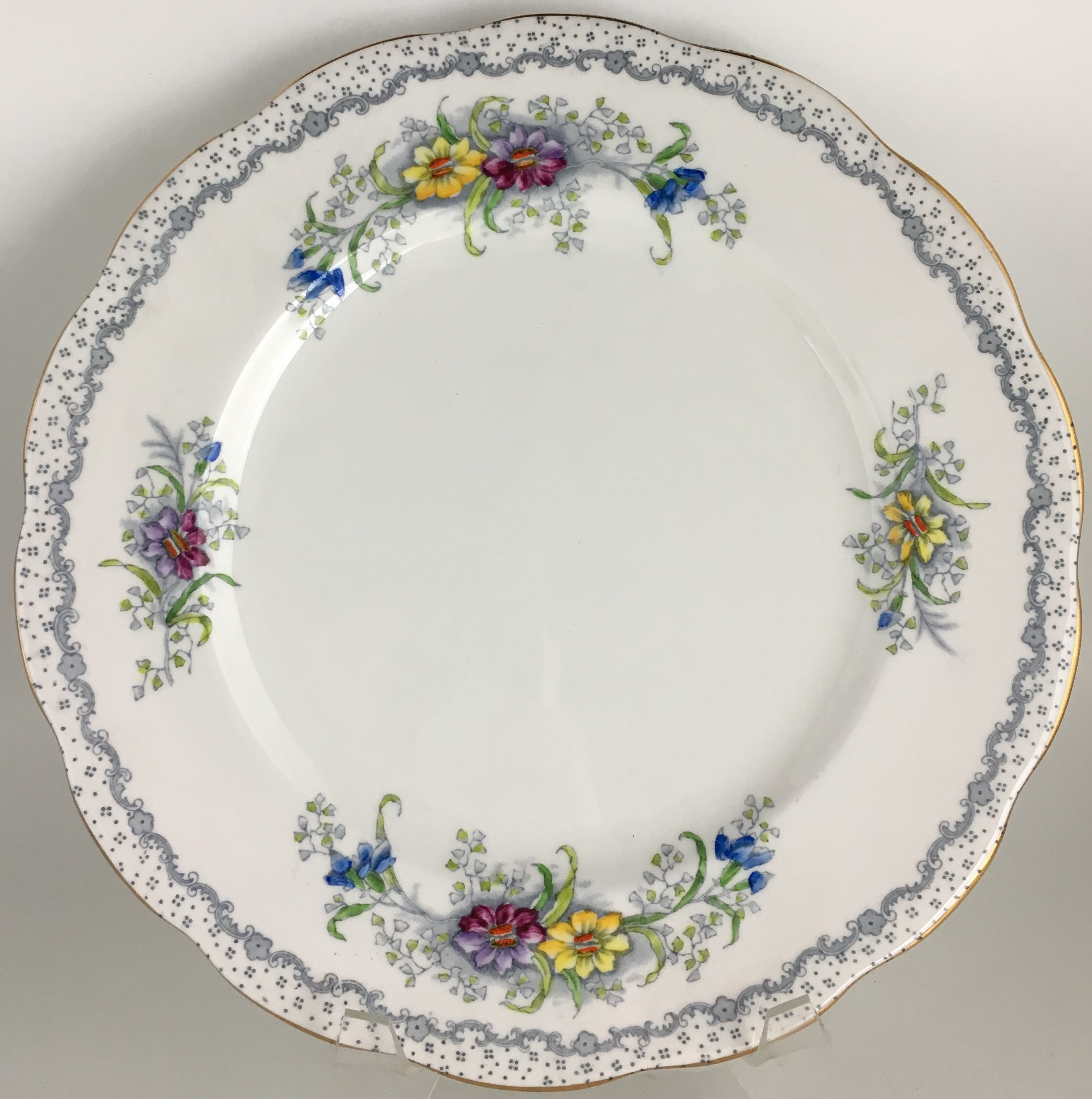 Royal Albert Gem Dinner Plate - Etsy