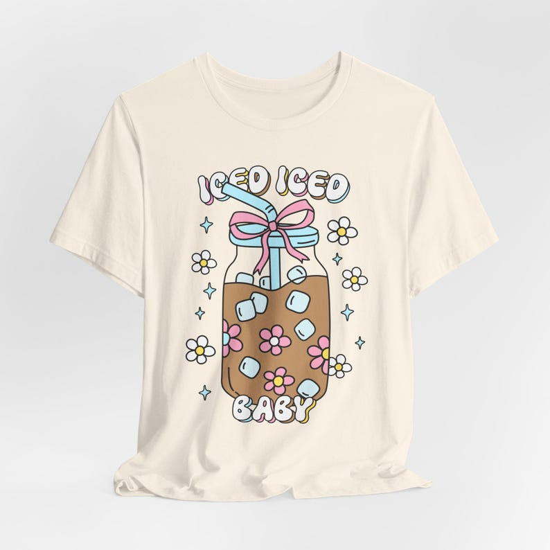 Iced Baby Coffee T-shirt | Cotton - Etsy