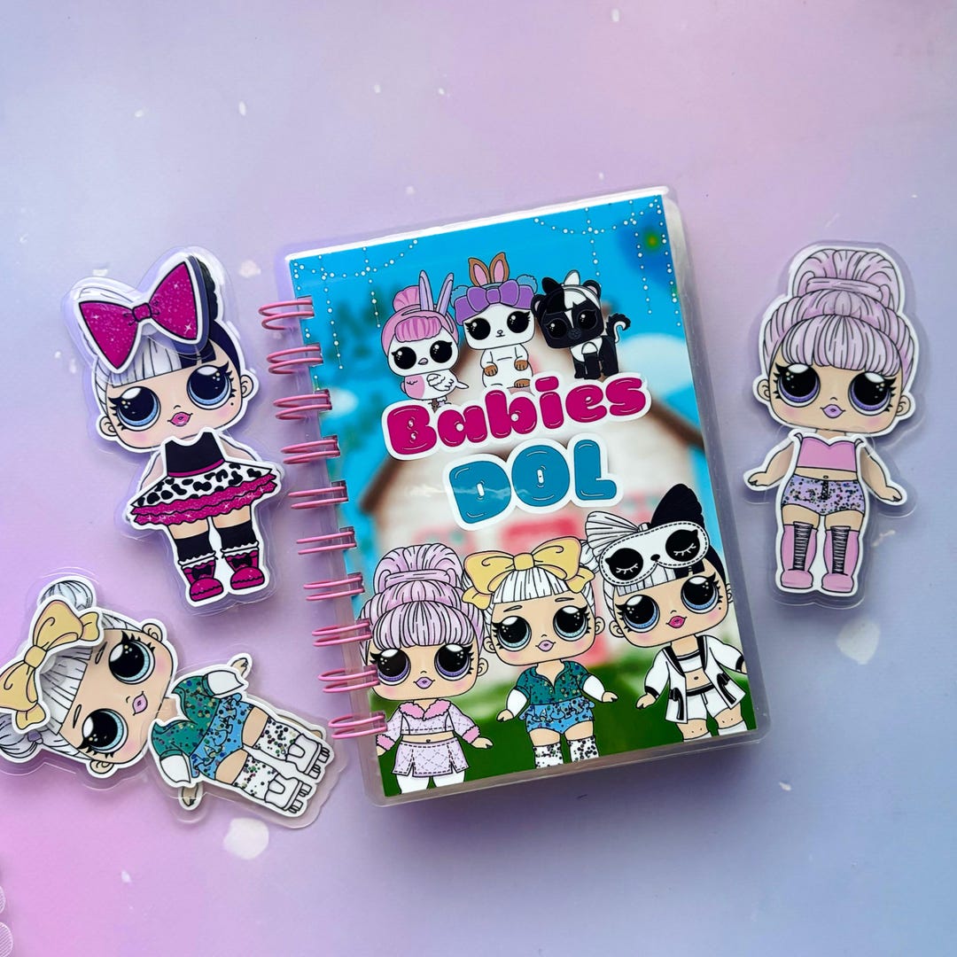 Dol - Interactive Busy Book With Removable Pieces - Etsy