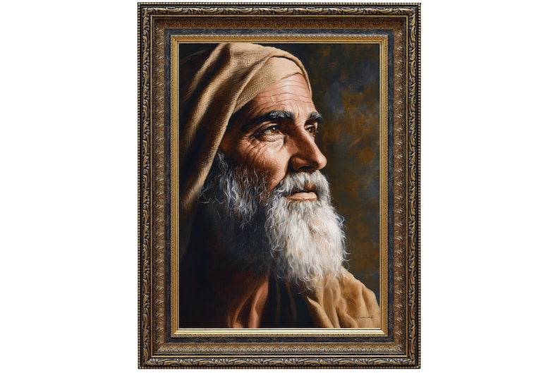 Isaiah Portrait | Biblical Prophet Wall Art | Voice of Vision Print ...