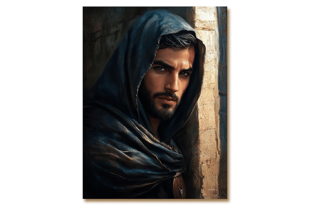 Simon the Zealot | Apostle Portrait | Biblical Wall Art Print ...