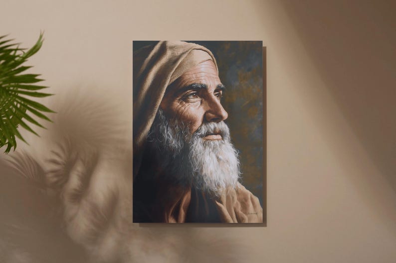 Isaiah Portrait | Biblical Prophet Wall Art | Voice of Vision Print ...