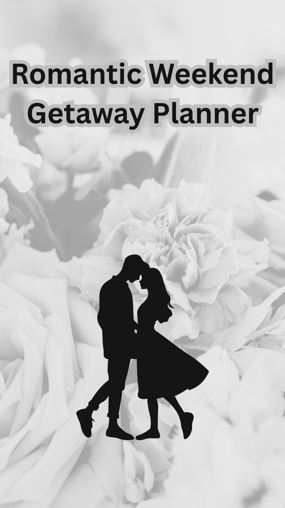 Romantic Weekend Getaway Planner - Etsy