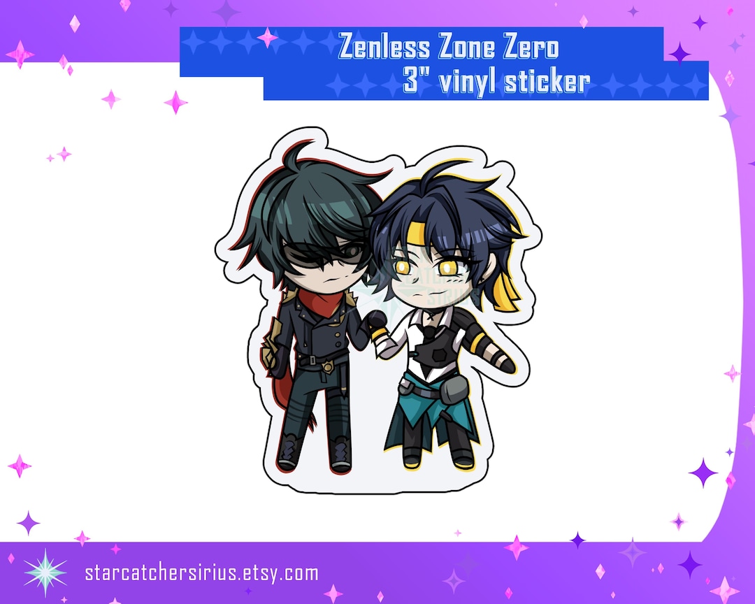 Zenless Zone Zero (zzz)・lighter & Asaba Harumasa Vinyl Sticker, Acrylic ...