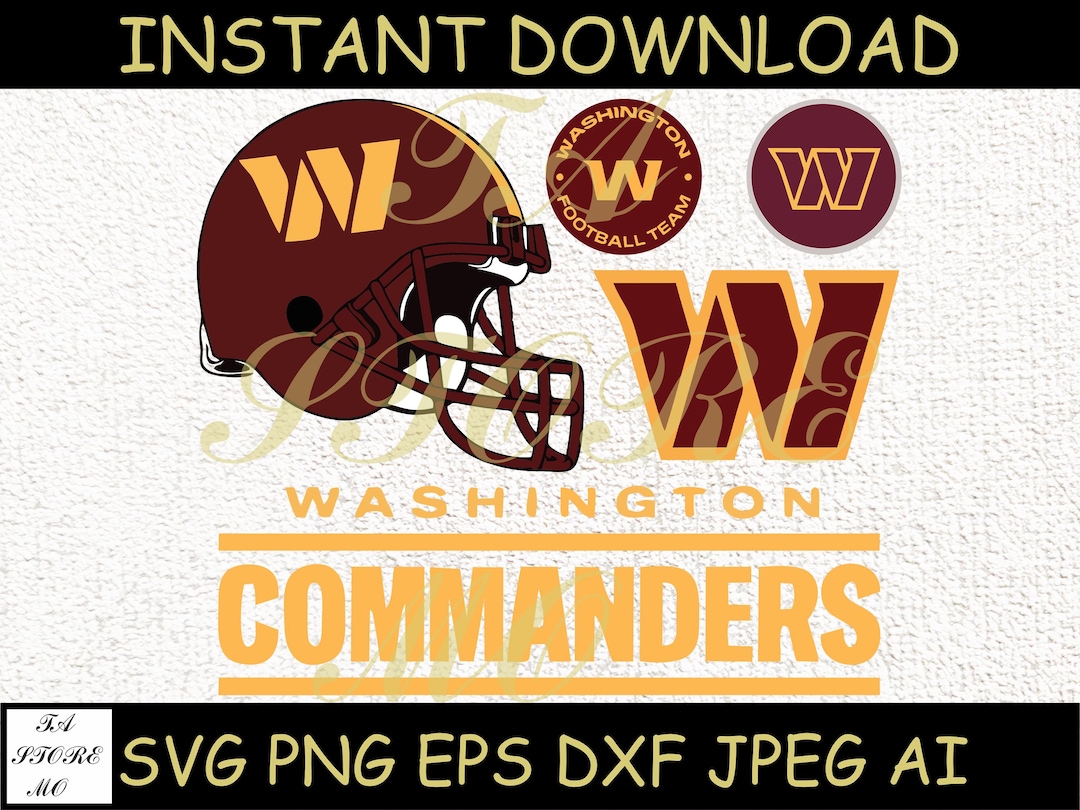 Commanders Svg, Commanders Svg for Cricut, Lovely Design Svg Bundle ...