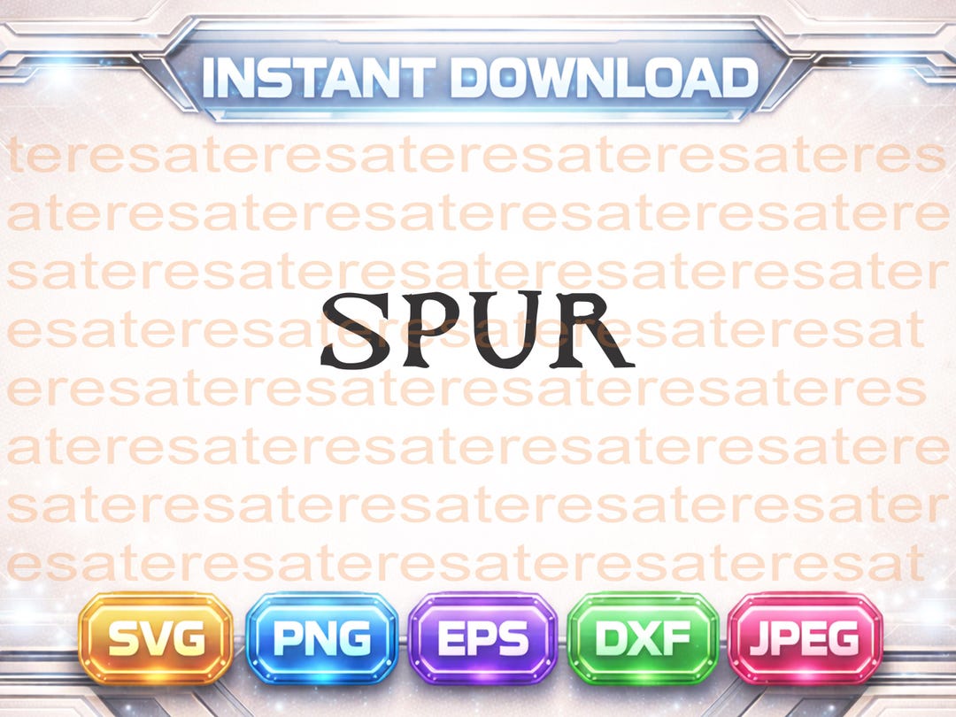 Spur SVG, Spur SVG for Cricut, Lovely Design Svg Bundle, Spur Svg for ...