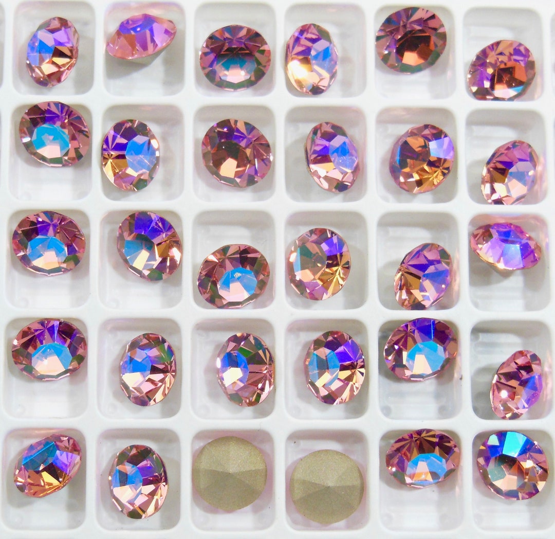 Light Rose Sparkles F 39ss Preciosa Maxima Chatons - Etsy