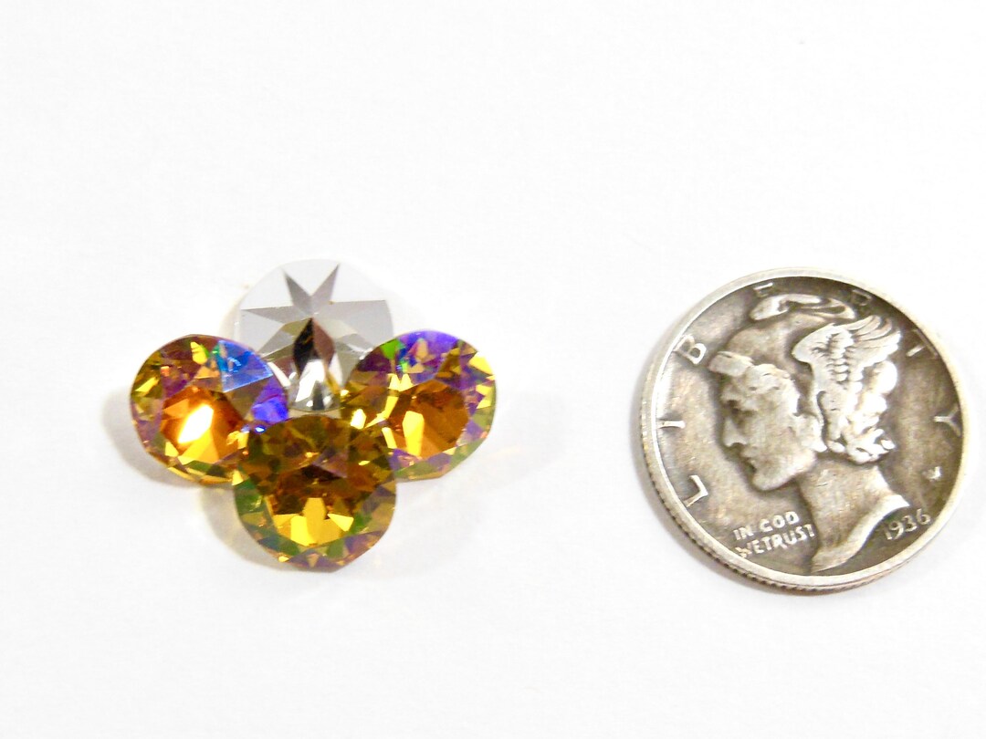 Sunflower Sparkles CAL 39ss - 8mm Swarovski 1088 Xirius Chatons - Etsy