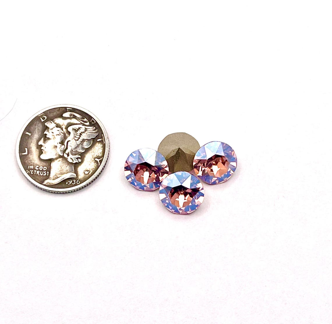 Light Rose Moonlight F (39ss - 8mm) (ss39 -8mm) Swarovski 1088 Xirius ...