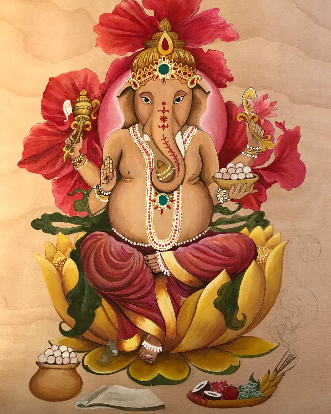 Ganesh Print - Etsy