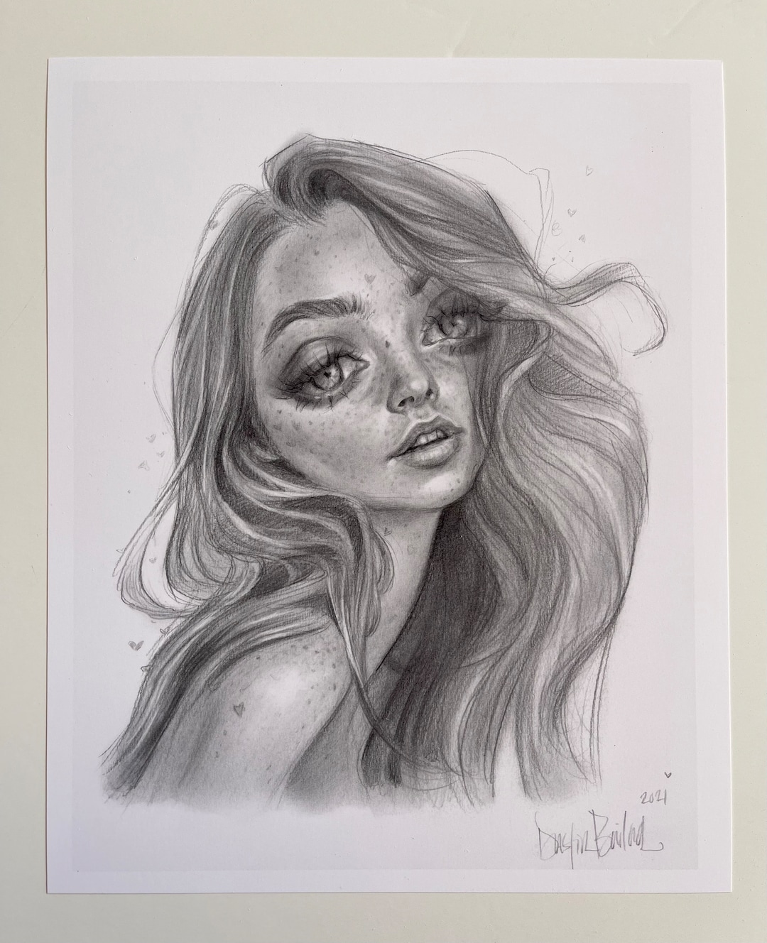 Heart Freckles 8x10” PRINTS! by Dustin Bailard. - Etsy