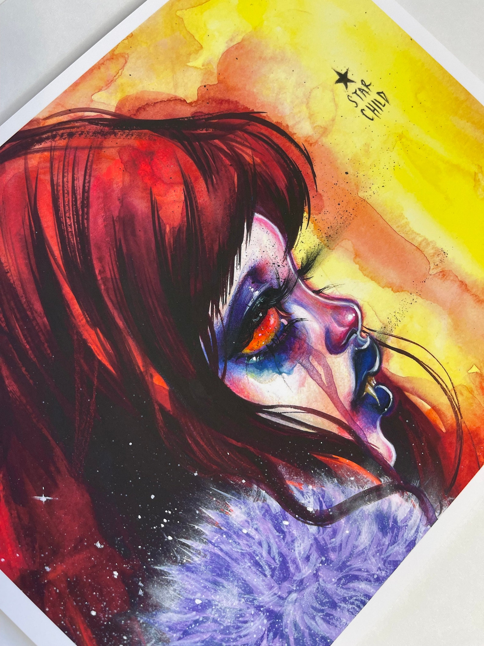 Star Child. Starlight Vampire by Dustin Bailard. - Etsy