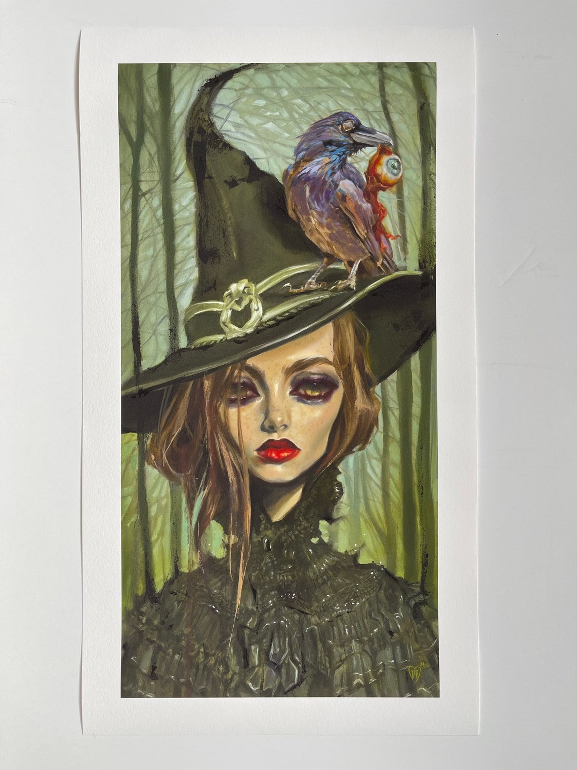 LIMITED EDITION. Josephine and Crowley, Art Print. Signed and Numbered ...
