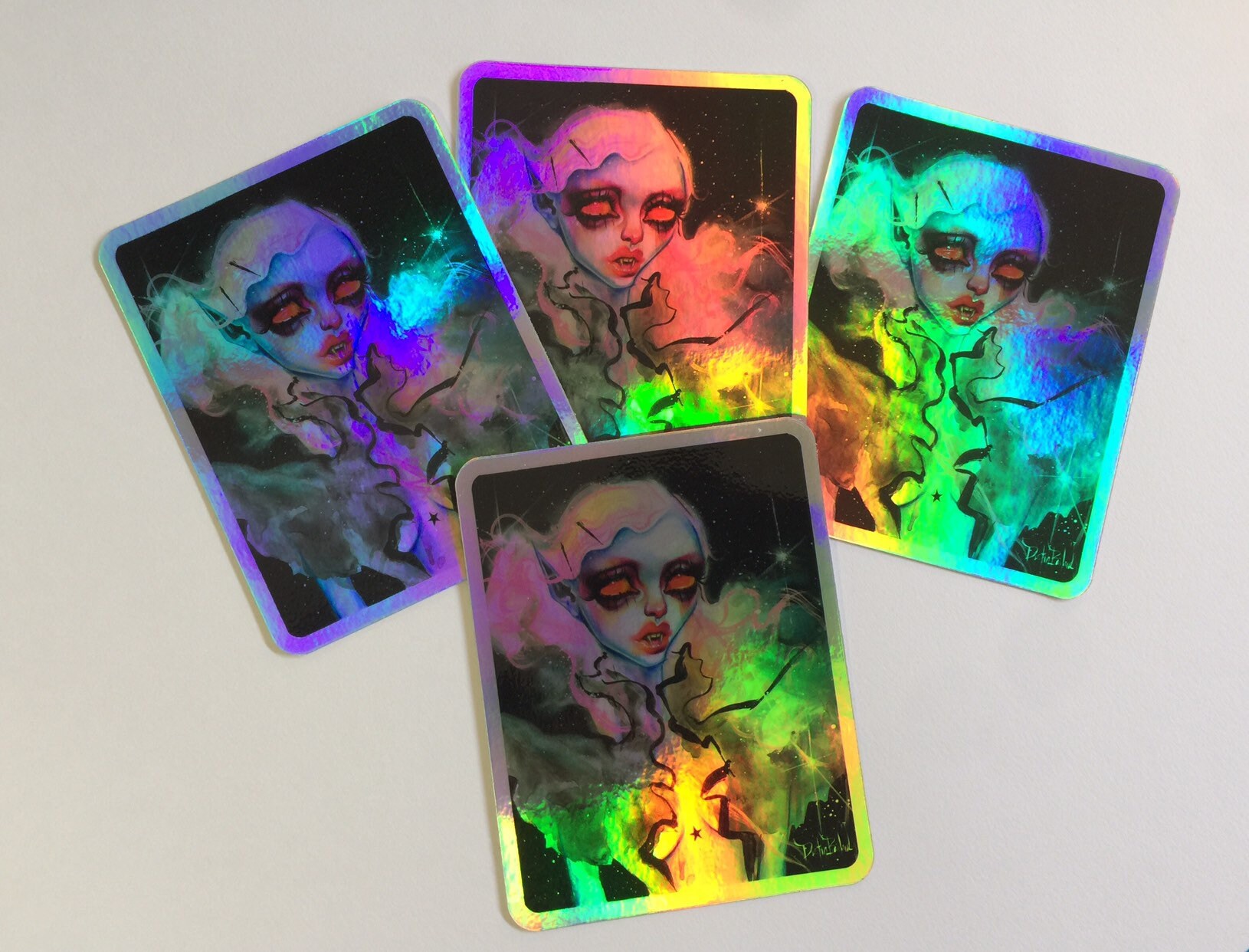 Digital Prints Prints Art & Collectibles Starlight Vampire Vinyl ...