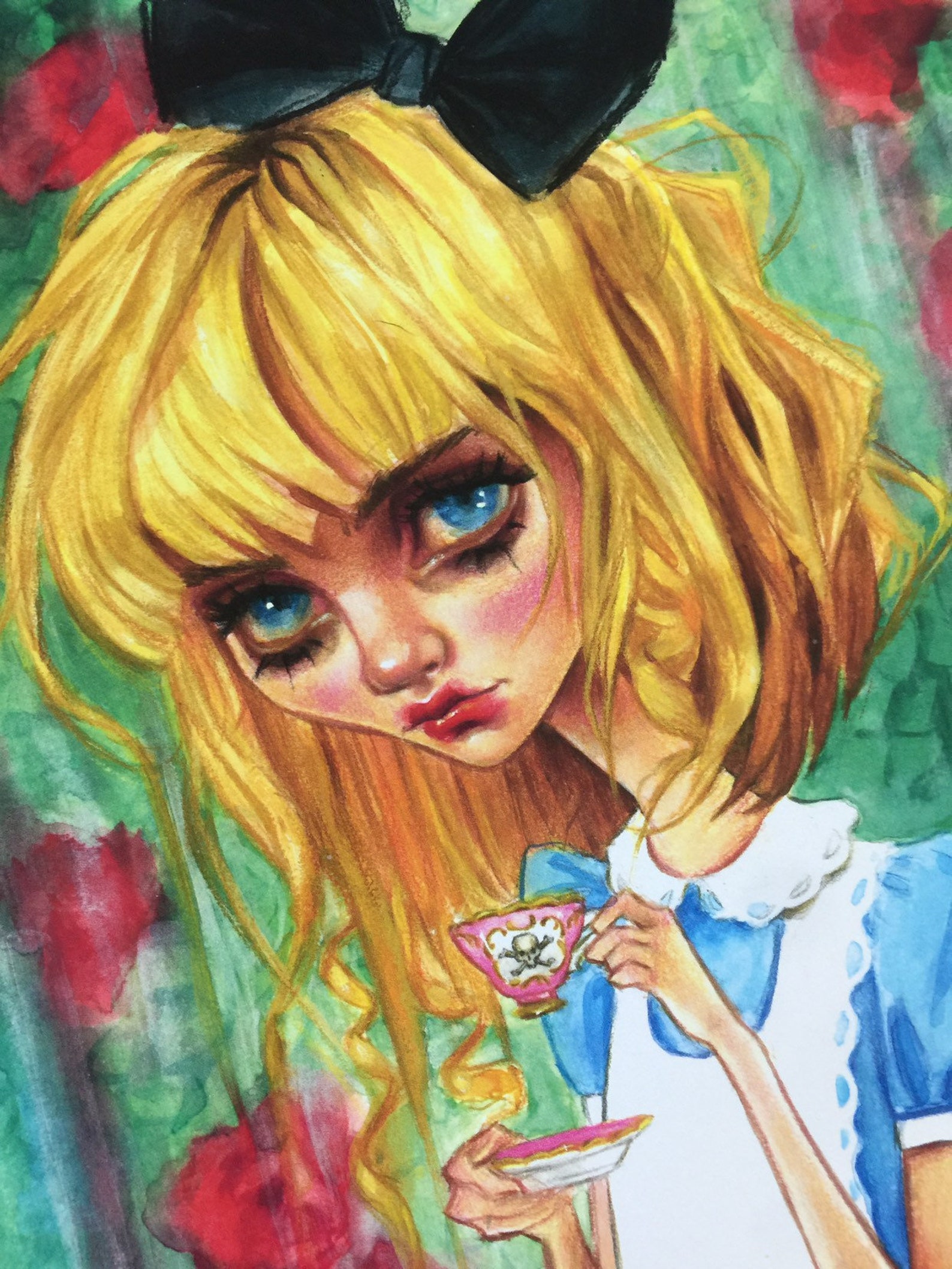 Go Ask Alice by Dustin Bailard. 14x9 Art Print - Etsy
