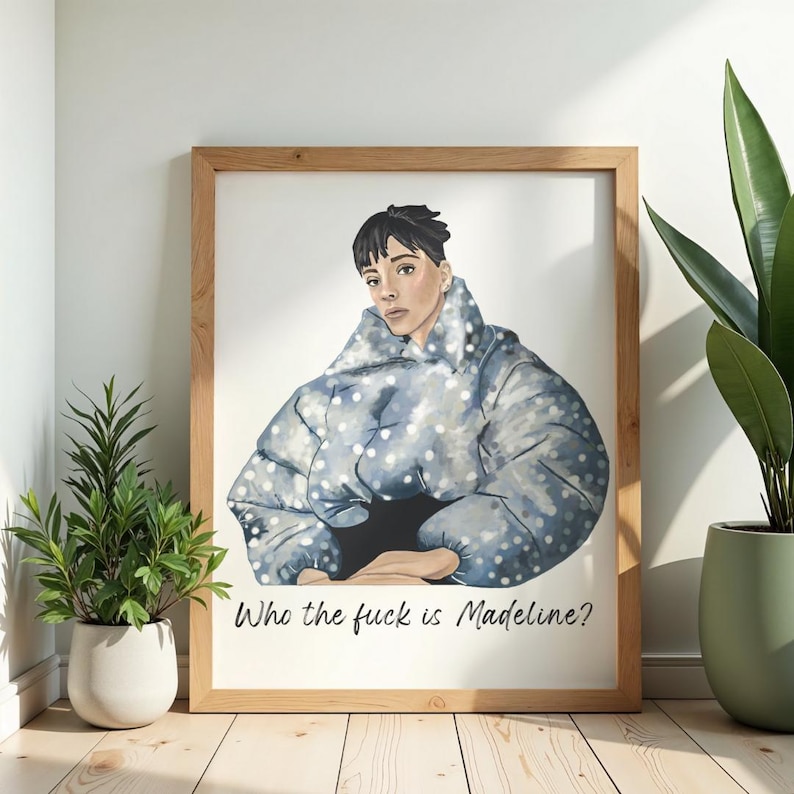 West End Girl Lily Allen Inspired Printable Wall Art 'who the F*ck is ...