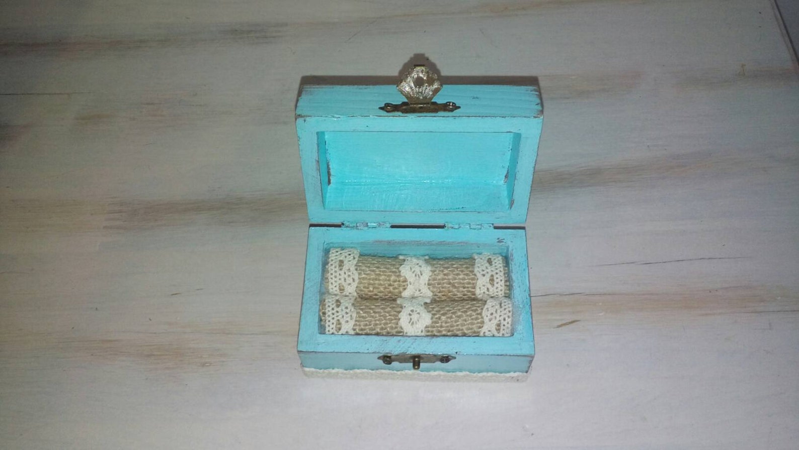 Beach Wedding Ring Bearer Box Nautical Wedding Ring Box Ring | Etsy