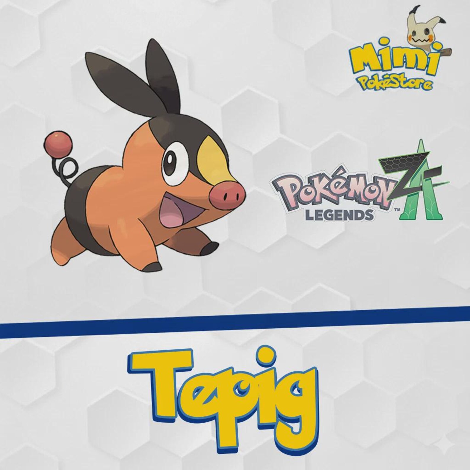 Tepig for Legends ZA - Pokemon Legends: Z-A - Etsy