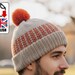 Colorwork Hat Knitting Pattern PDF | Slouchy Beanie Knit Pattern ...