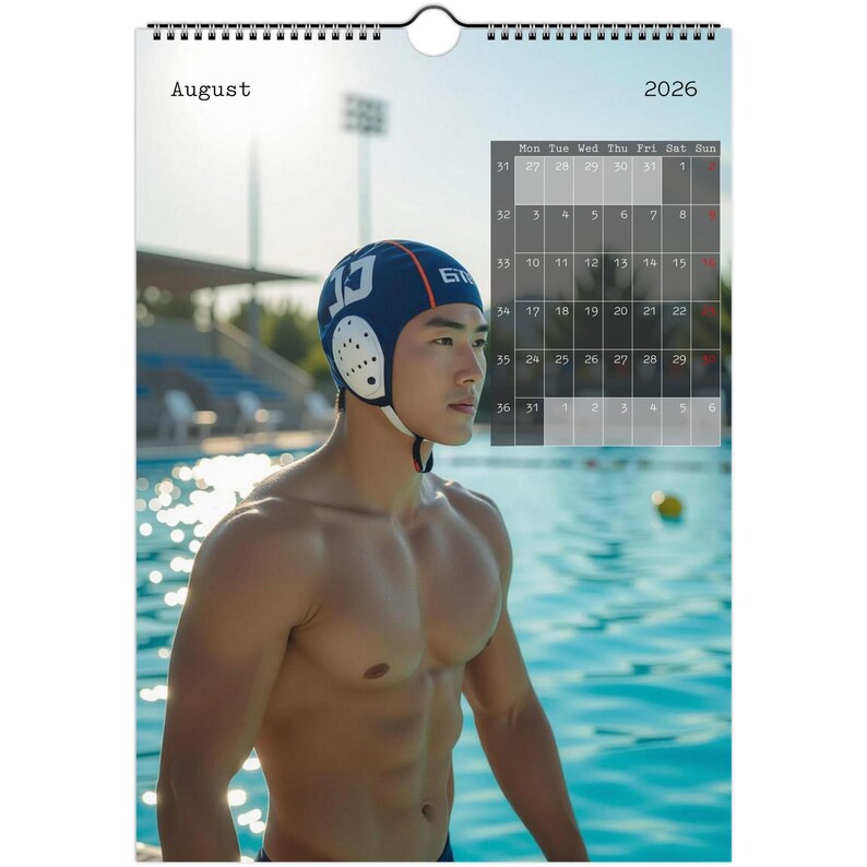 Korean Men Calendar, A4 Calendar, Wall Calendars - Etsy