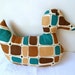 1970's Patchwork Duck Soft Toy Duck Handmade Patchwork - Etsy