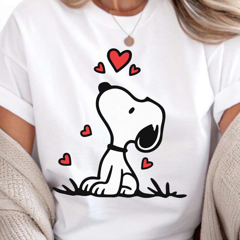 Snoopy Dtf Template - Etsy