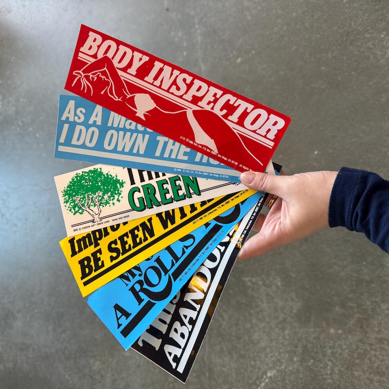 Vintage Bumper.sticker - Etsy