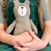 Handmade 100% Wool Stuffed Teddy Bear - Etsy