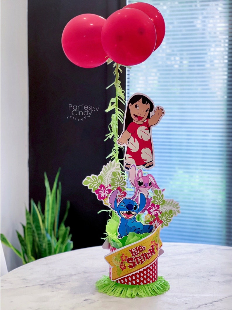 Lilo and Stitch Centerpiece INSTANT DOWNLOAD - Etsy